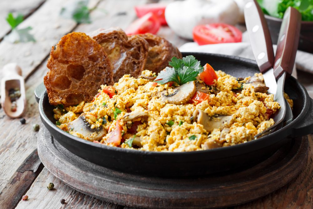 Revuelto de tofu - Recetas Vegetarianas - NaturaSì